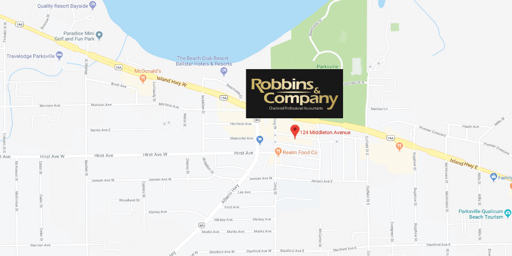Contact the Robbins & Company Parksville Accounting Team